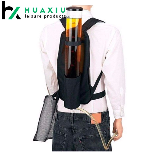 beer tower dispenser backpack single tube